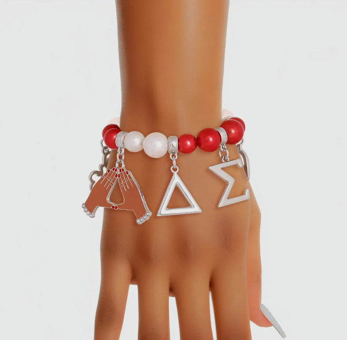 Delta Sigma Theta Inspired Bracelet – Chic Greek Boutique
